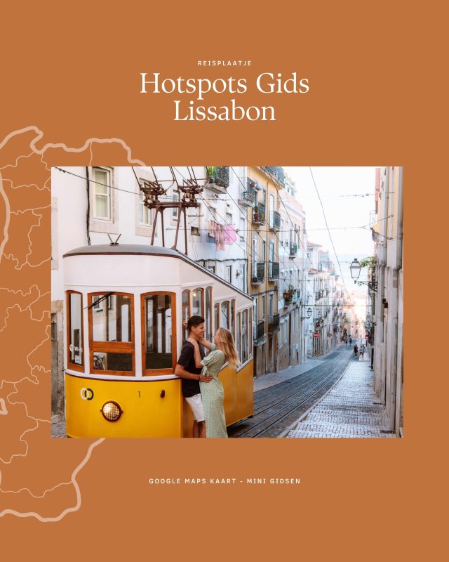 Hotspots Gids Lissabon | Google Maps Kaart - Reisplaatje